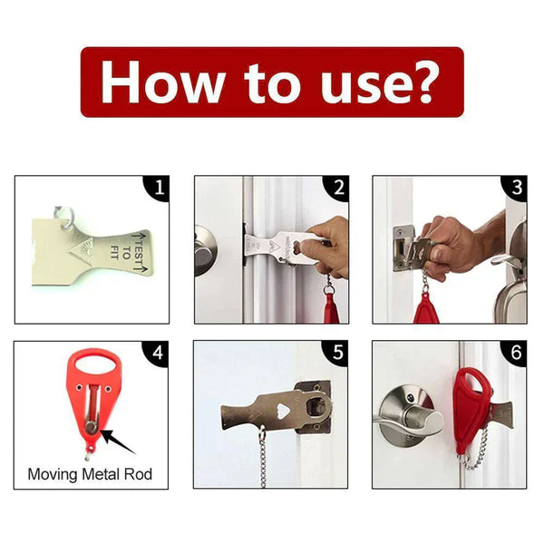 Portable Security Door Lock – boutipa